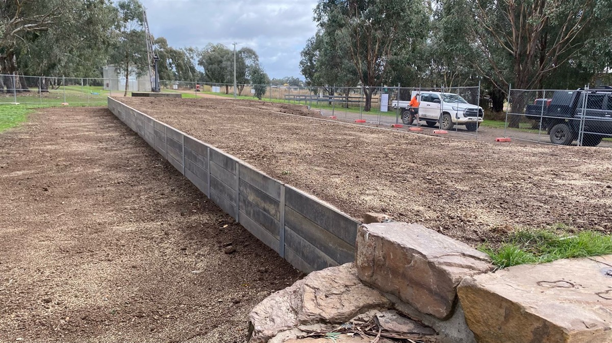 Historic Loading Platform Renewed - Mansfield Shire Council
