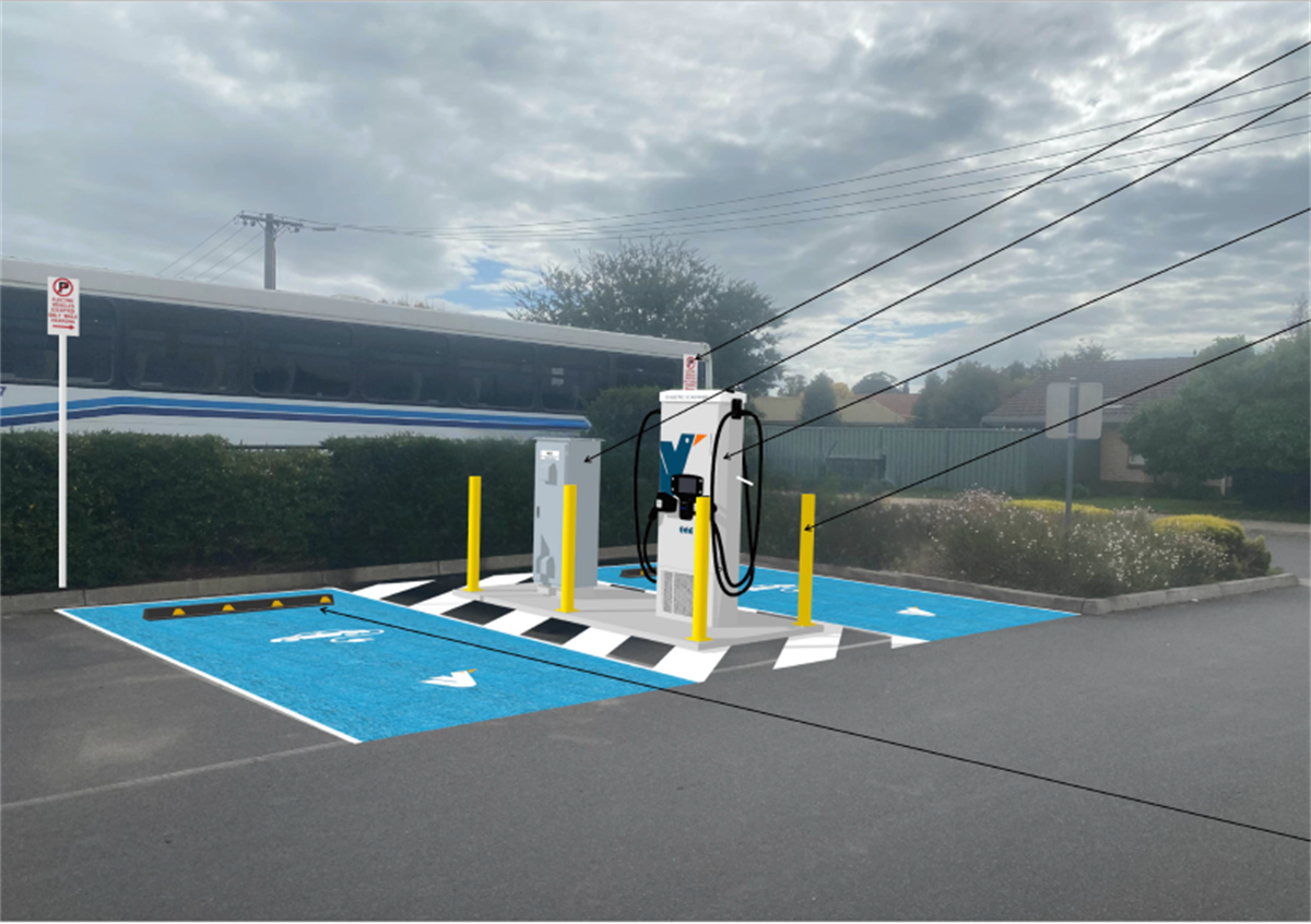 New EV Charger Coming to Town - Mansfield Shire Council