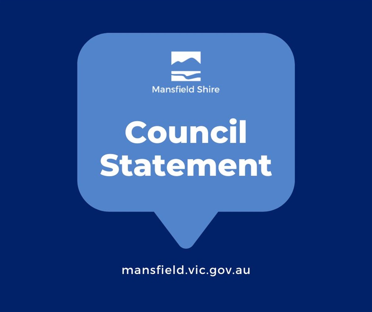 Council Statement - Mansfield Shire Council