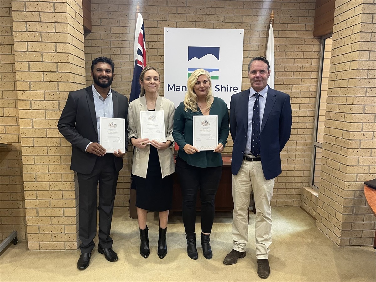 Council Welcomes New Australian Citizens - Mansfield Shire Council