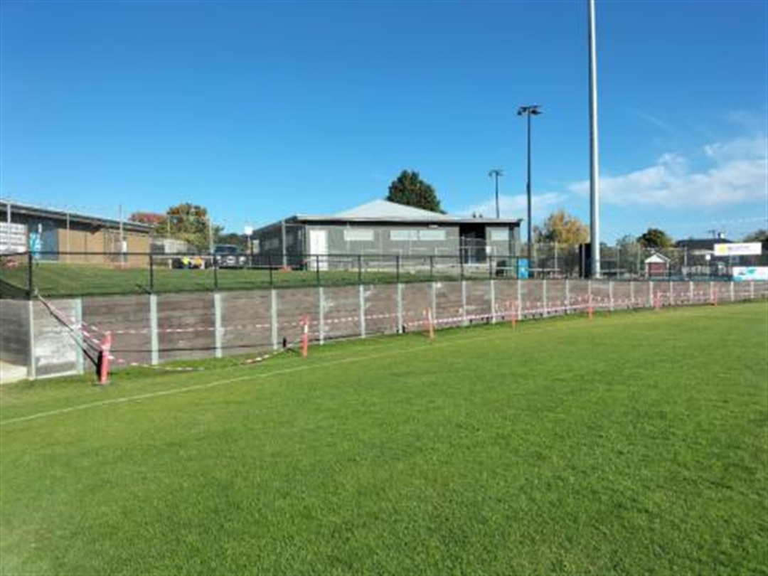 Mansfield Recreation Reserve Retaining Wall Rectification Works ...